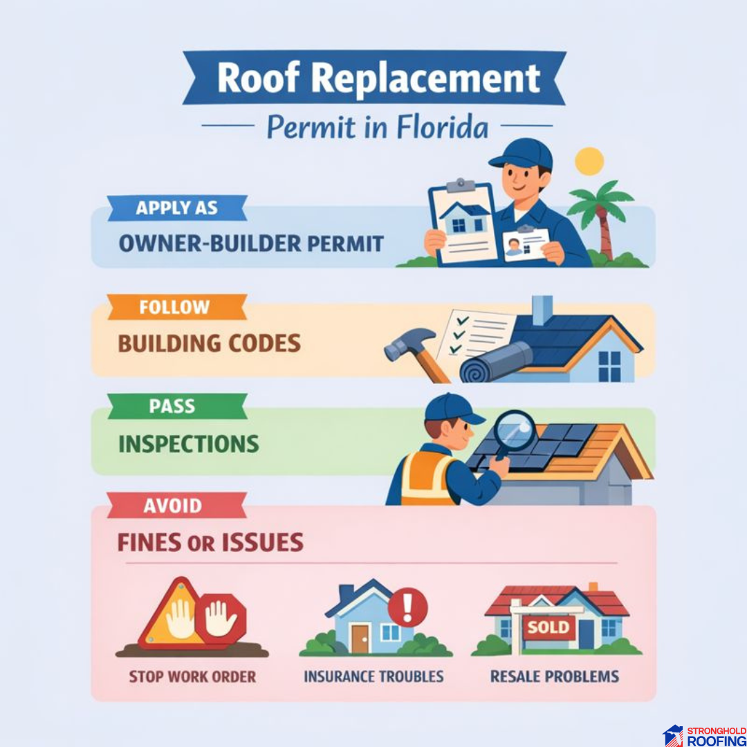 Florida Roofing Permit Guide: Can Homeowners Pull It?